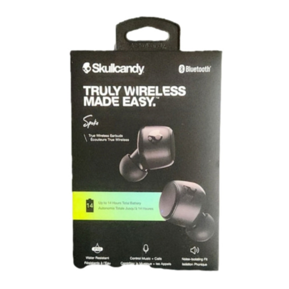 Skullcandy | Headphones | Skullcandy New Black Bluetooth Earbuds ...